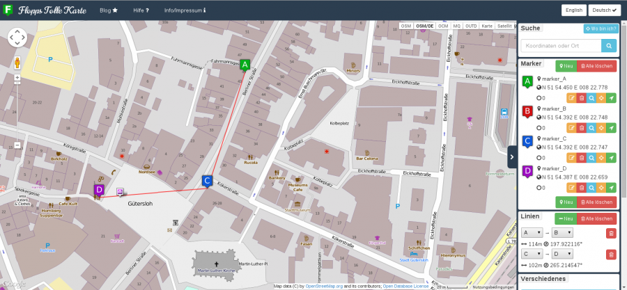 »Flopps Tolle Karte« – Freifunk Kreis GT